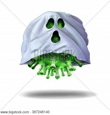 Virus Ghost Halloween Image & Photo (Free Trial) | Bigstock
