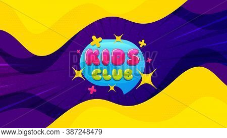 Kids Club Banner. Vector & Photo (Free Trial) | Bigstock