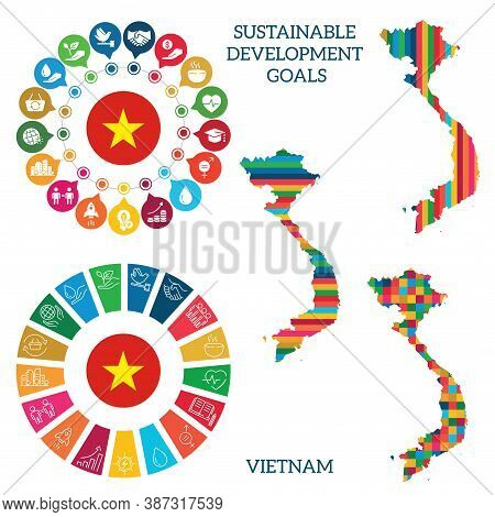Vietnam. Icon Set Vector & Photo (Free Trial) | Bigstock