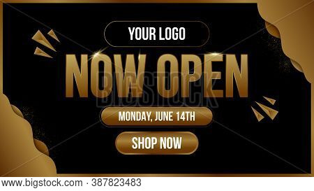 Now Open Shop New Vector & Photo (Free Trial) | Bigstock