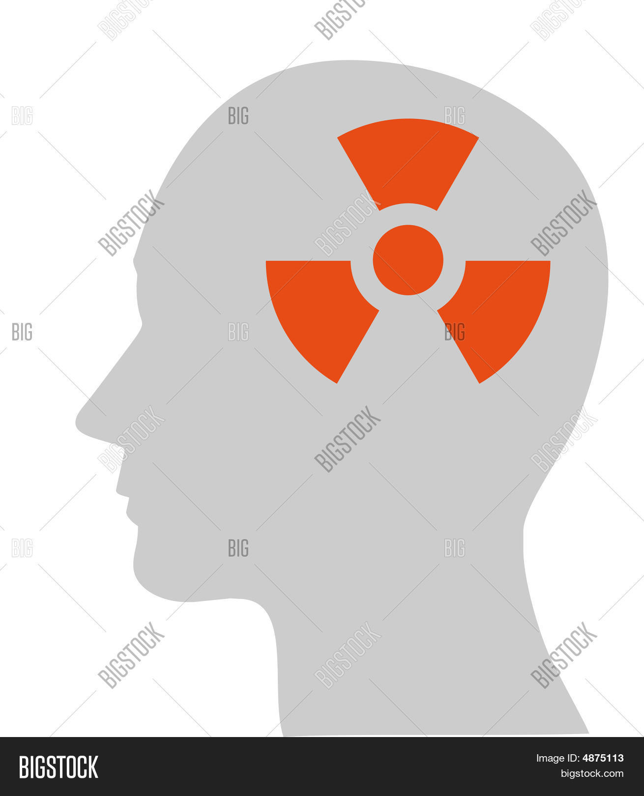 Nuclear Symbol Human Vector & Photo (Free Trial) | Bigstock