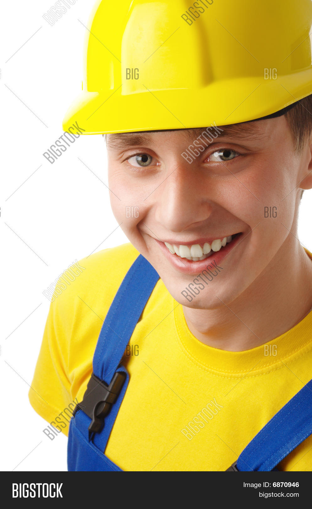 Happy Young Worker Image & Photo (Free Trial) | Bigstock