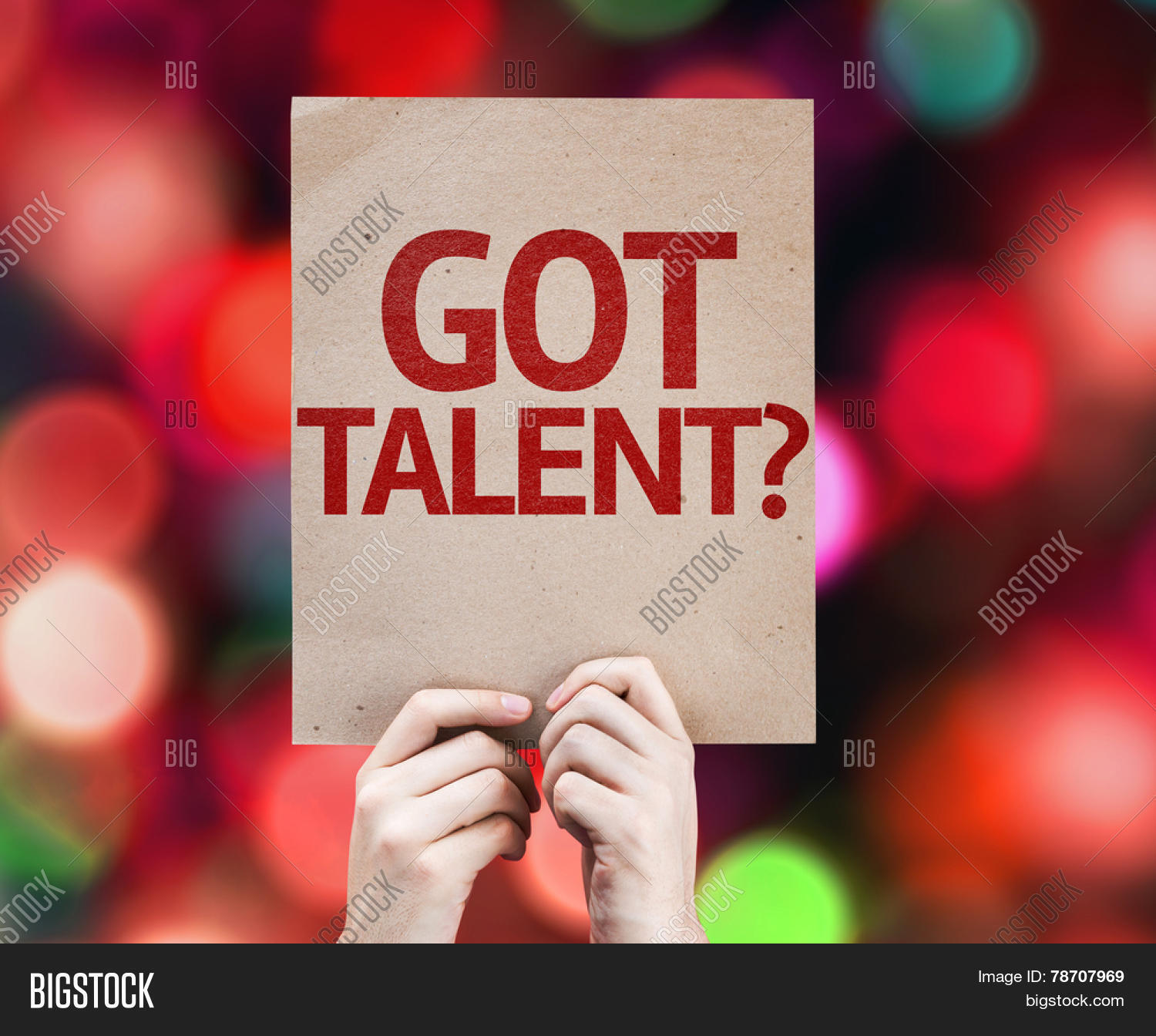 Got Talent? Card Image & Photo (Free Trial) | Bigstock