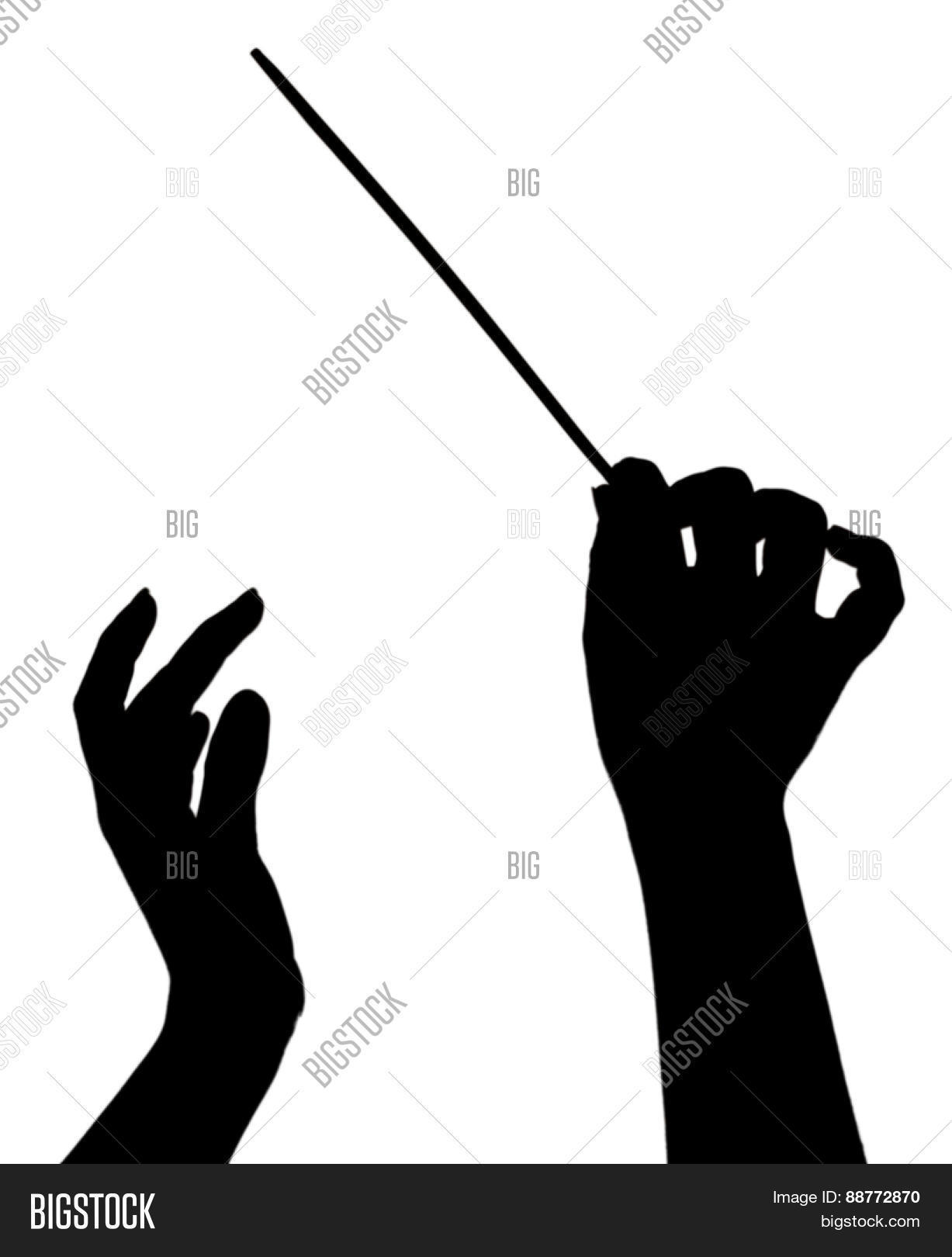 Music Conductor Hands Image & Photo (Free Trial) | Bigstock