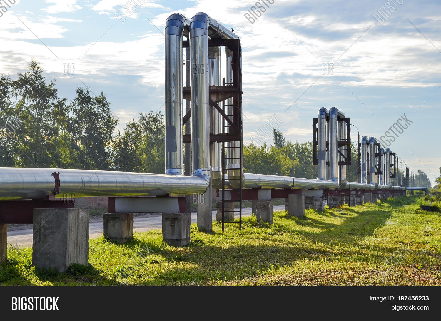 Overground Heat Pipes Image & Photo (Free Trial) | Bigstock