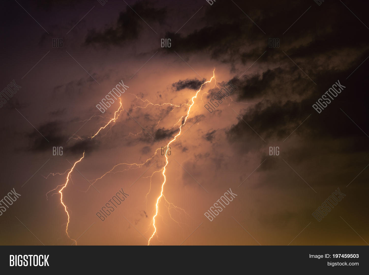 Lightning Bolts Image & Photo (Free Trial) | Bigstock