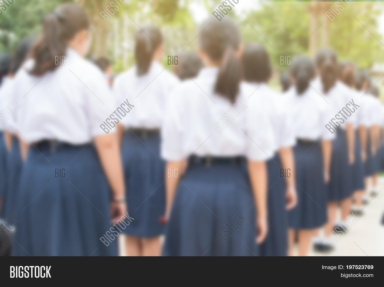 Blurred Group Students Image & Photo (Free Trial) | Bigstock