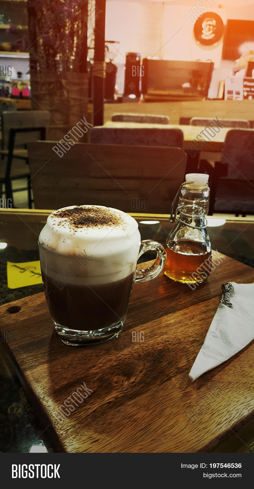 Hot Coffee Milk Foam Image & Photo (Free Trial) | Bigstock