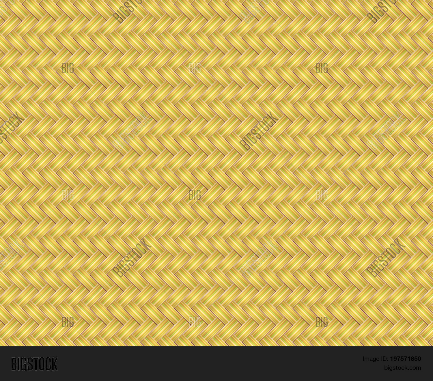 Bamboo Sheet Weave Vector & Photo (Free Trial) | Bigstock