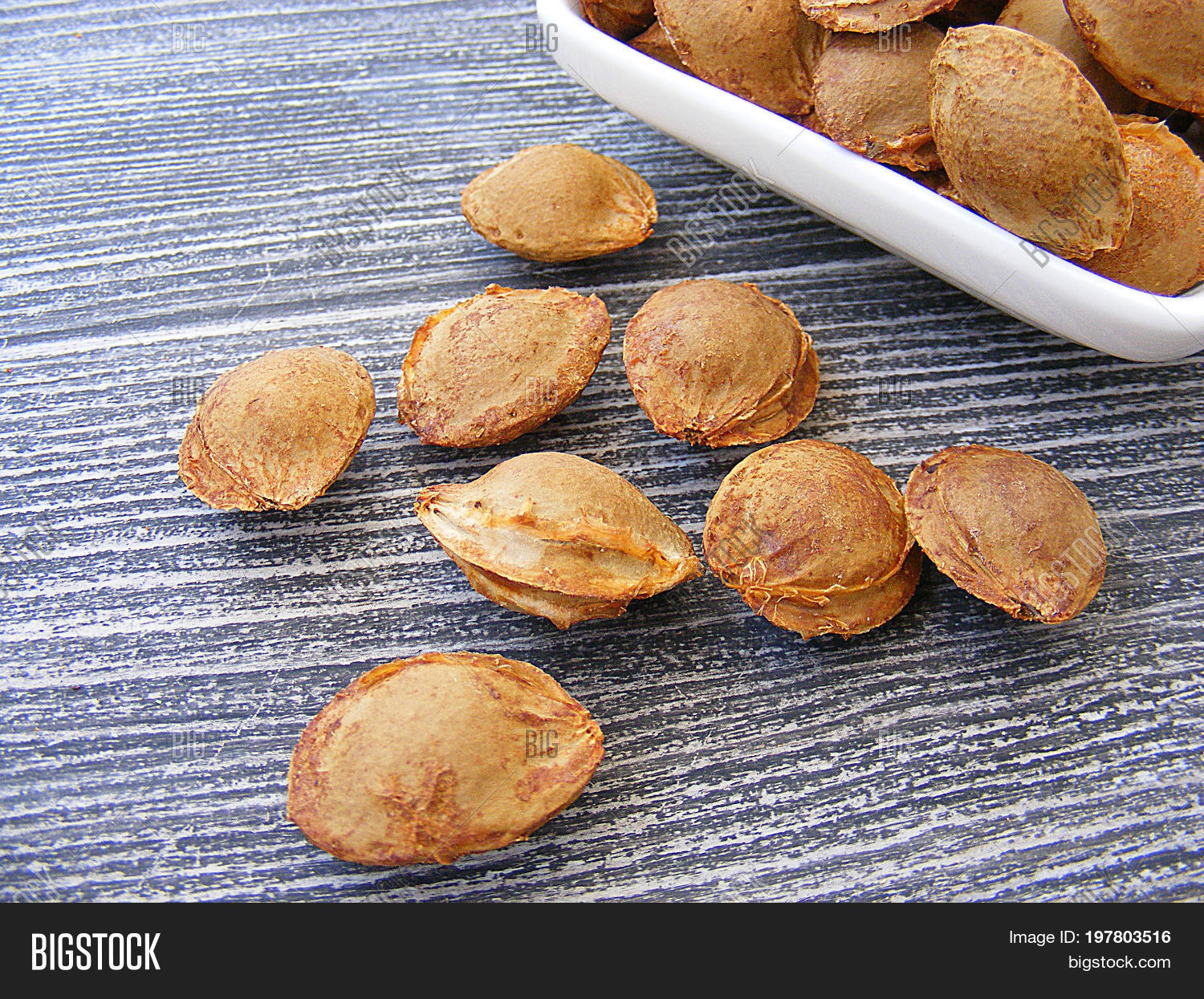 Apricot Kernels, Raw Image & Photo (Free Trial) | Bigstock