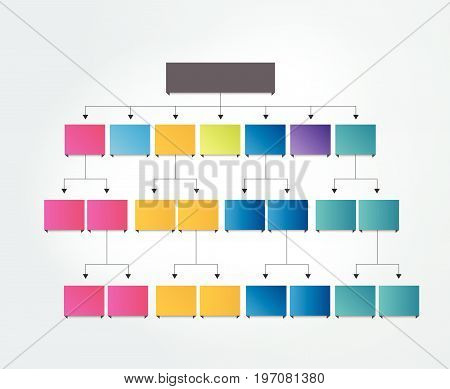 Flowchart Empty Vector & Photo (Free Trial) | Bigstock