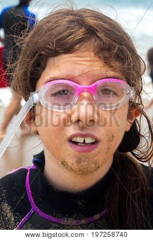 Young Girl Wet Suit Image & Photo (Free Trial) | Bigstock