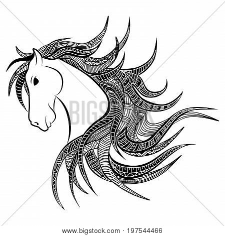 Mane Flying Images, Illustrations & Vectors (Free) - Bigstock