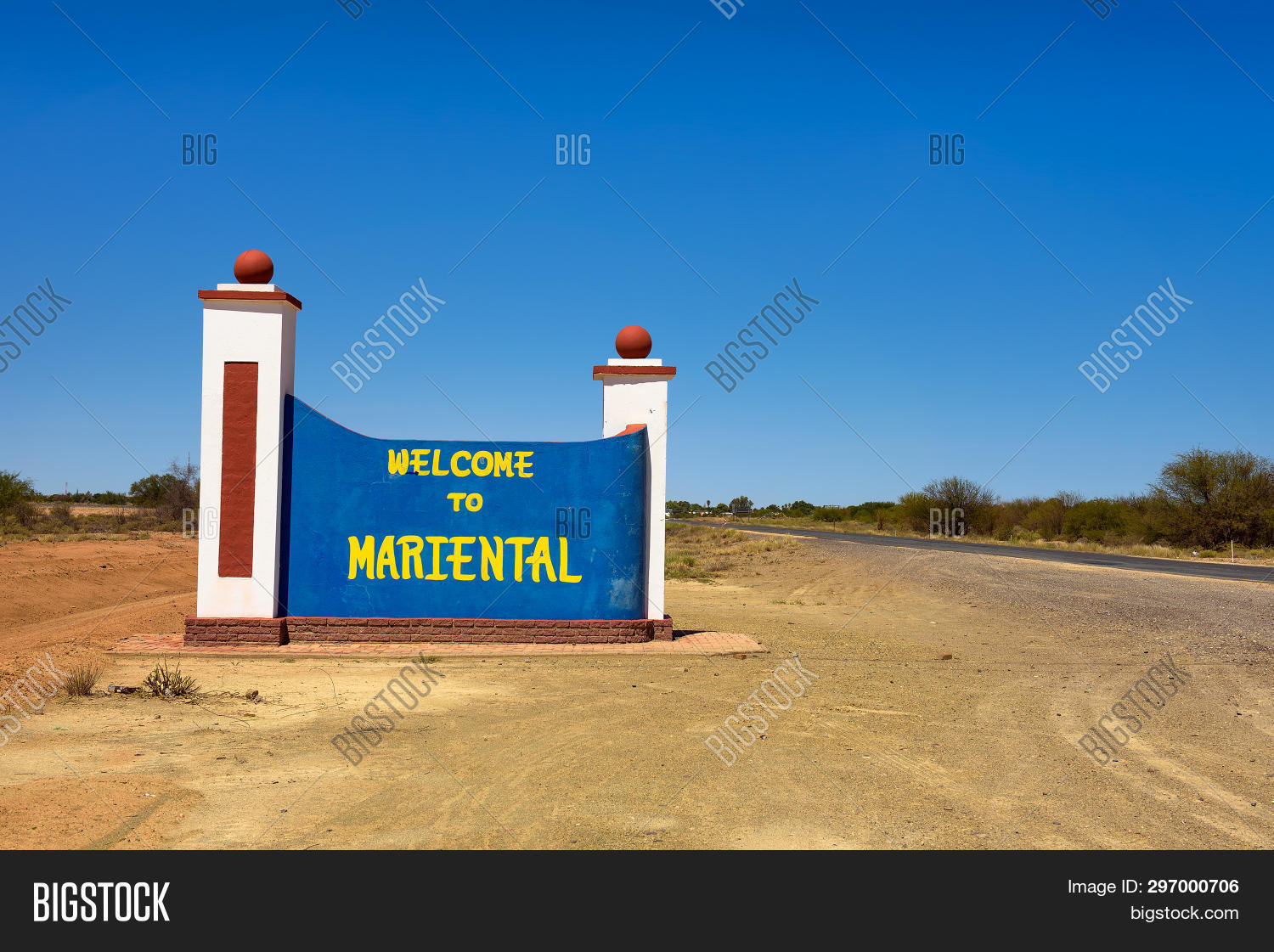 Welcome Mariental Road Image & Photo (Free Trial) | Bigstock