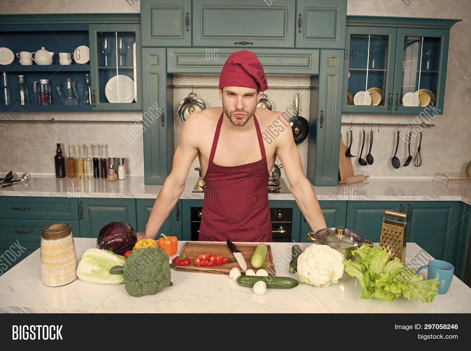 Attractive Chef Ready Image & Photo (Free Trial) | Bigstock