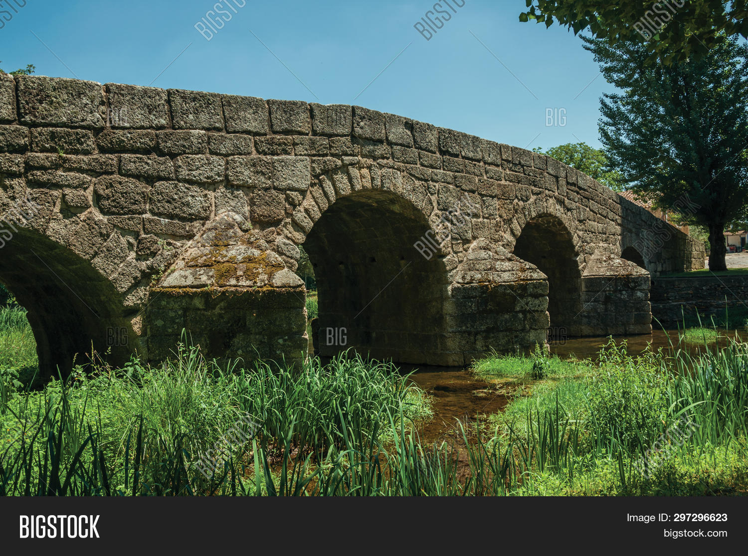 Old Roman Stone Bridge Image & Photo (Free Trial) | Bigstock
