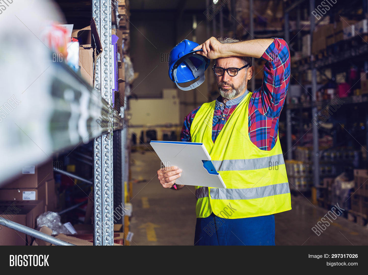 Warehouse Old Worker Image & Photo (Free Trial) | Bigstock