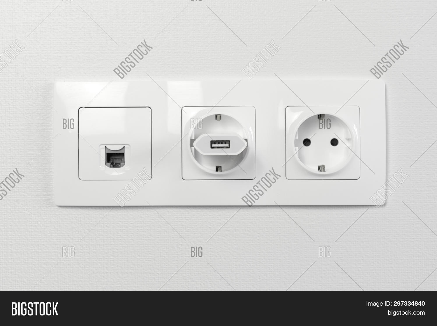 Electrical Sockets On Image & Photo (Free Trial) | Bigstock