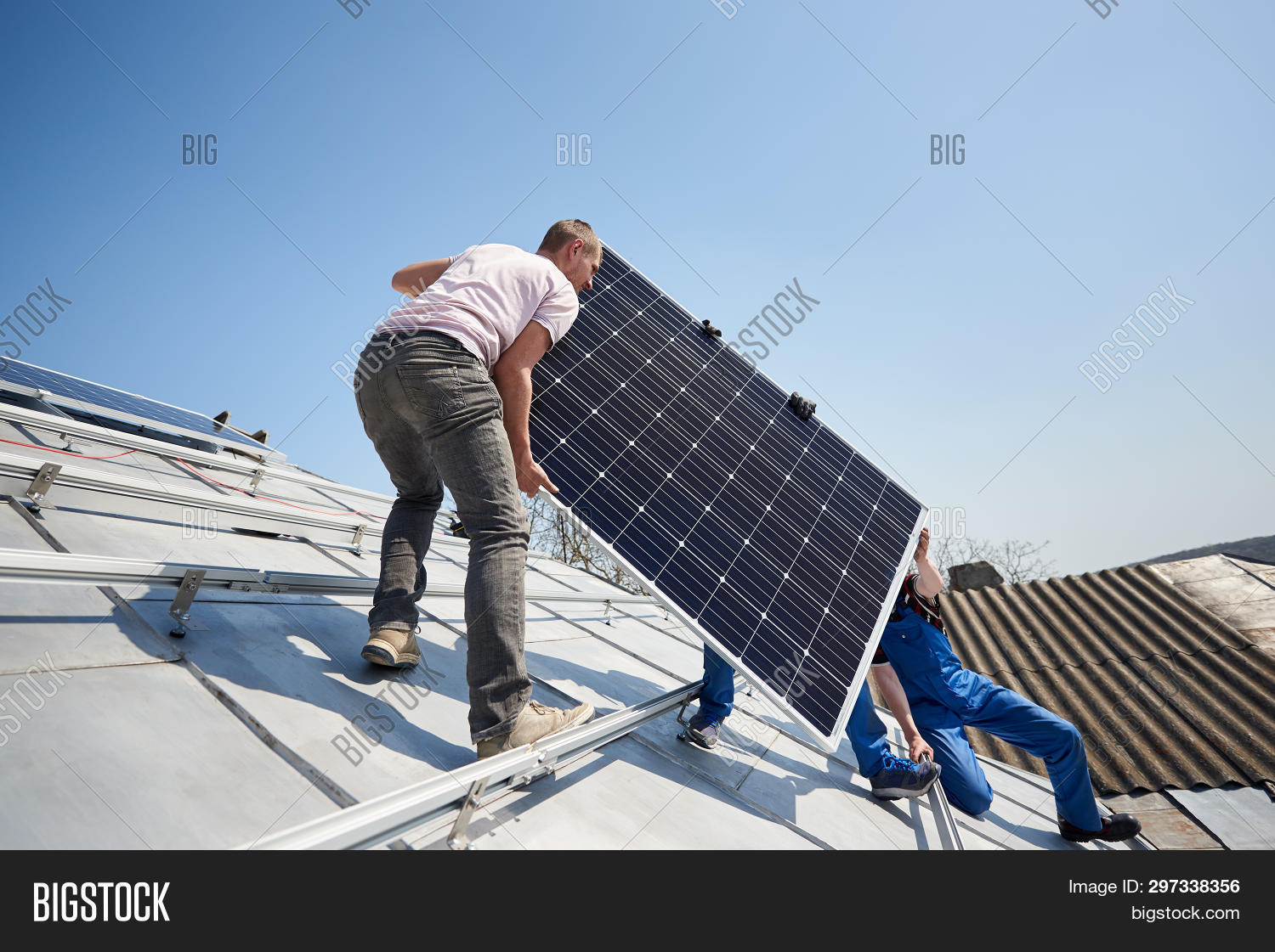 Male Workers Image & Photo (Free Trial) | Bigstock