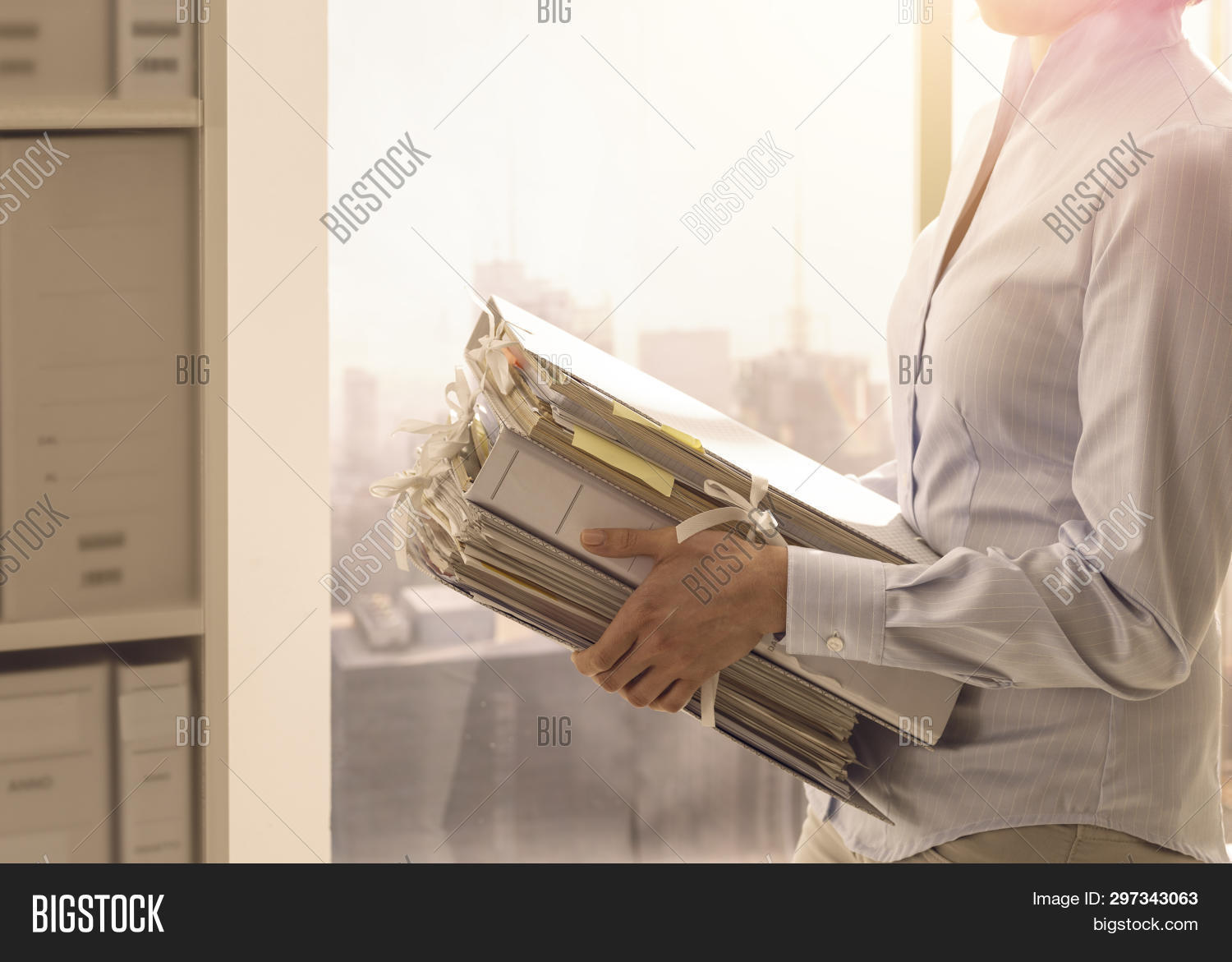 Office Worker Carrying Image & Photo (Free Trial) | Bigstock