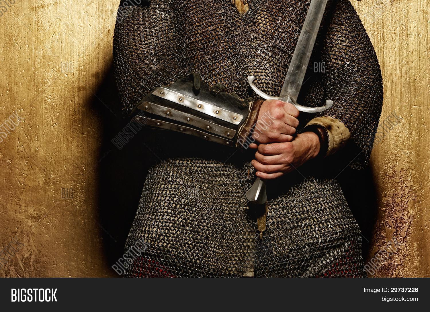 Knight Holding Sword Image & Photo (Free Trial) | Bigstock