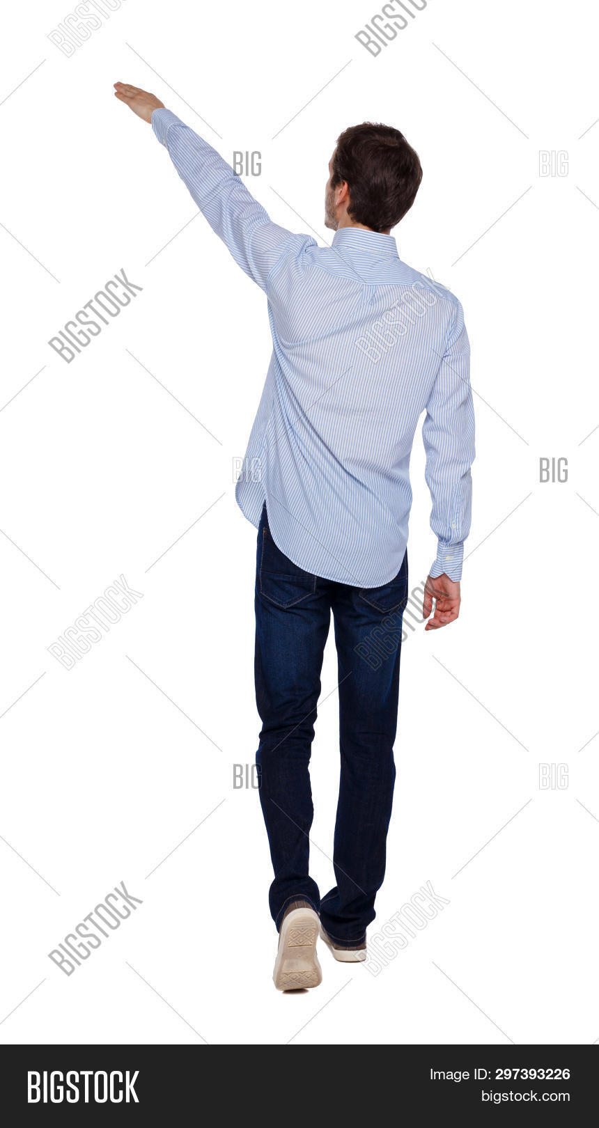 Back View Man Walking Image & Photo (Free Trial) | Bigstock