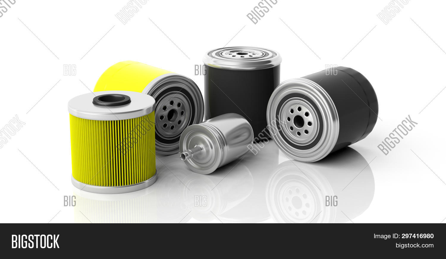 Car Fuel Oil Filters Image & Photo (Free Trial) | Bigstock