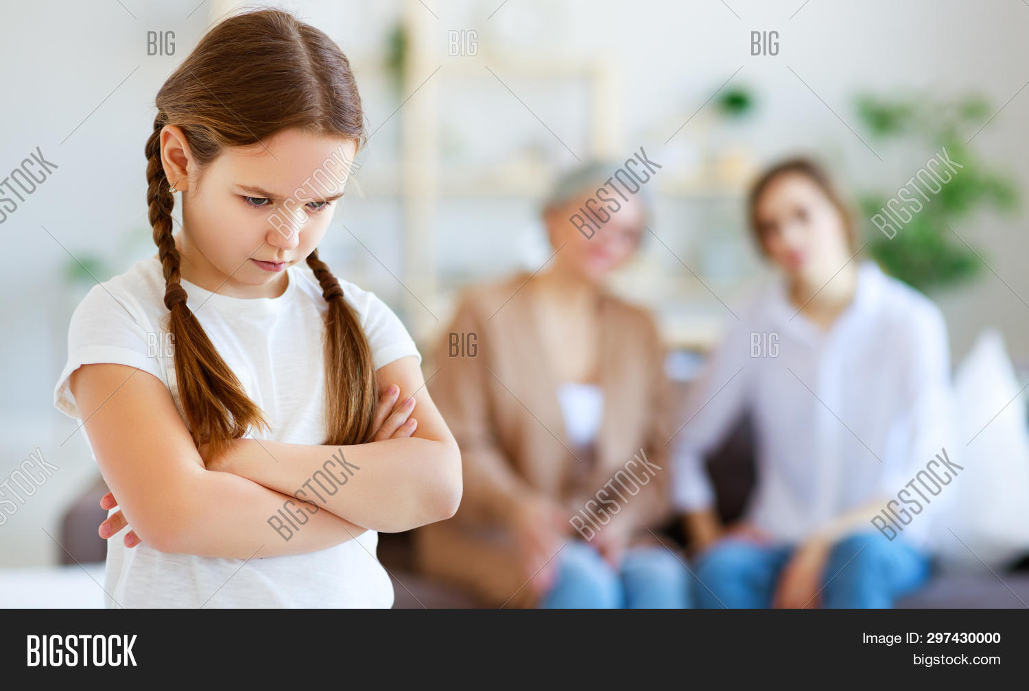 Conflict Family Three Image & Photo (Free Trial) | Bigstock