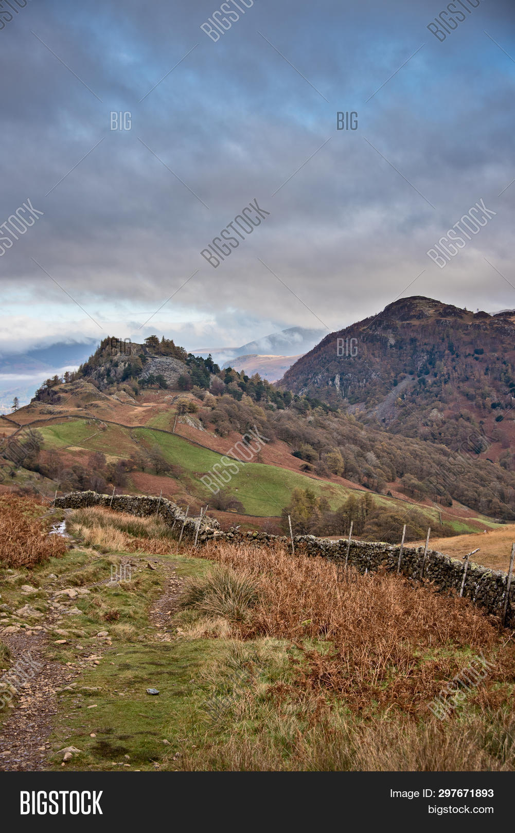 Castle Crag Raven Crag Image & Photo (Free Trial) | Bigstock