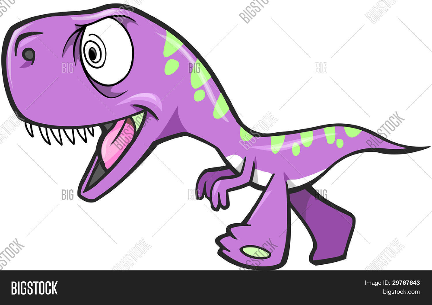 Crazy Insane Dinosaur Vector & Photo (Free Trial) | Bigstock