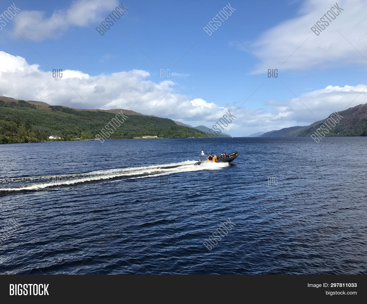 Boating On Loch Ness, Image & Photo (Free Trial) | Bigstock