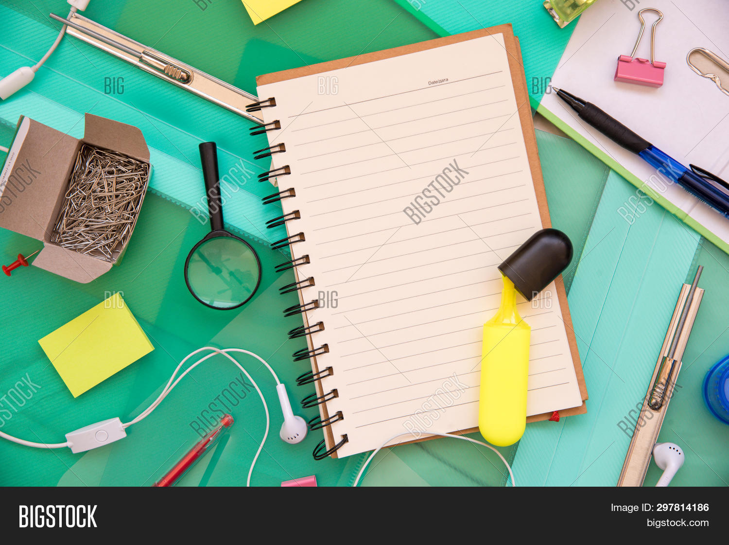 Set Office Stationery Image & Photo (Free Trial) | Bigstock
