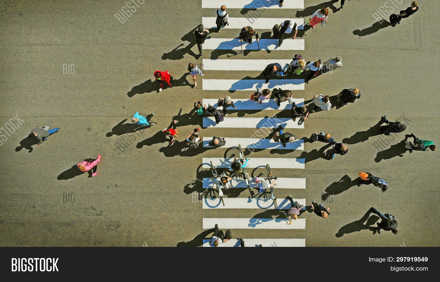 Aerial. People Crowd Image & Photo (Free Trial) | Bigstock