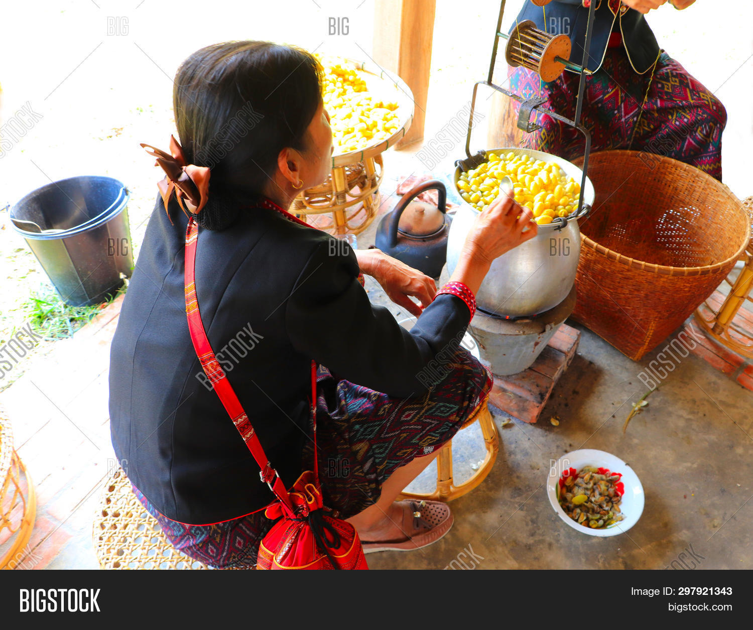 Degumming Silk Cocoon Image & Photo (Free Trial) | Bigstock