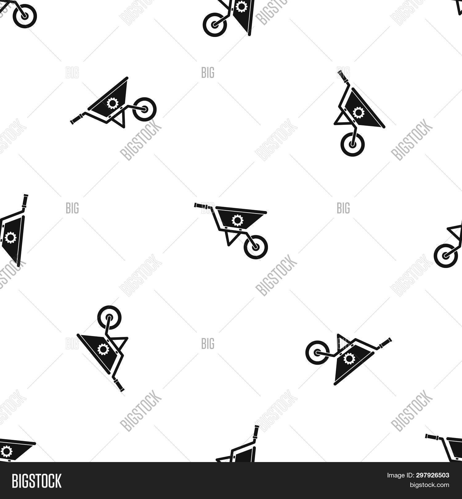 Wheelbarrow Pattern Image & Photo (Free Trial) | Bigstock