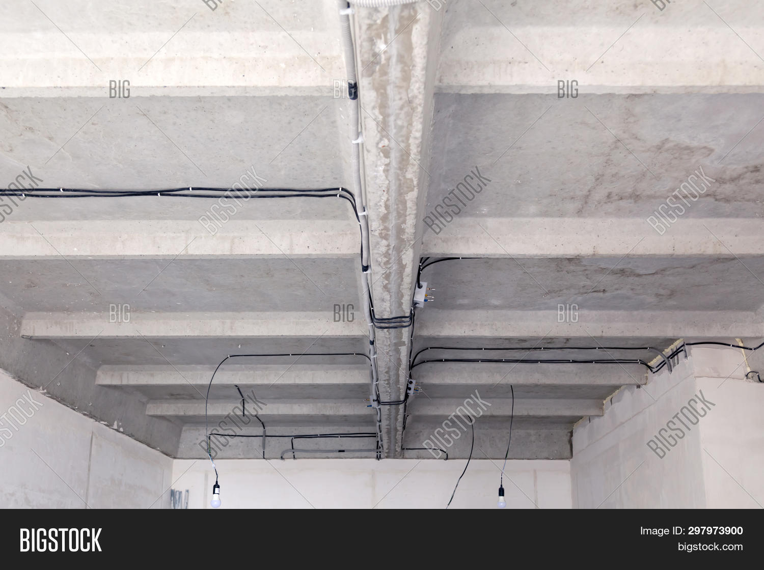 Cable Laying Ceiling. Image & Photo (Free Trial) | Bigstock