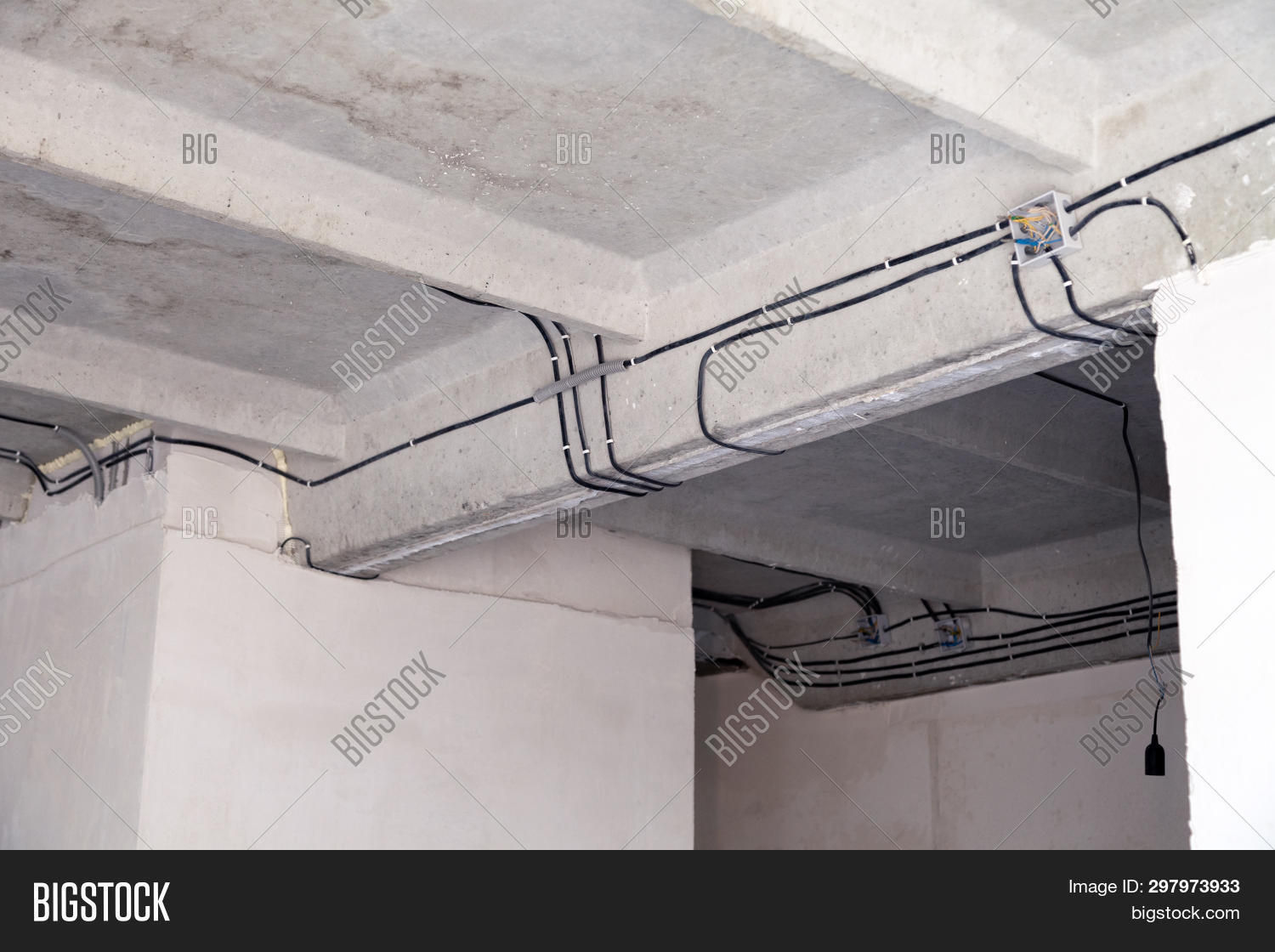 Cable Laying Ceiling. Image & Photo (Free Trial) | Bigstock