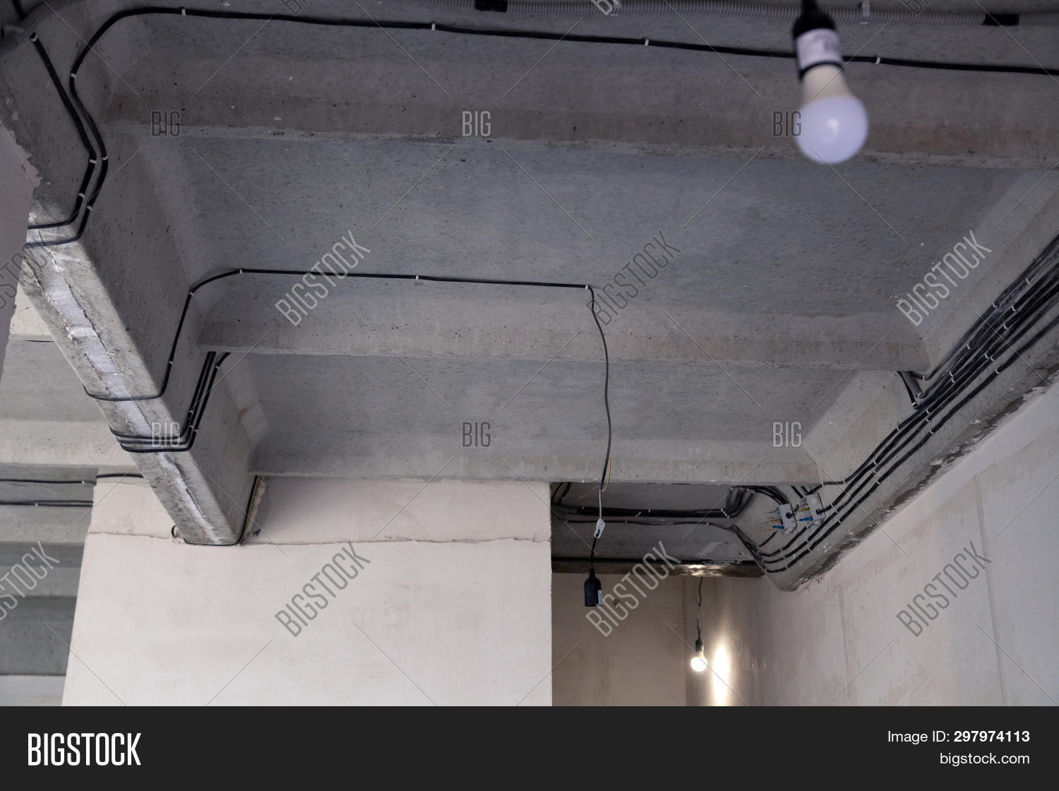 Cable Laying Ceiling. Image & Photo (Free Trial) | Bigstock