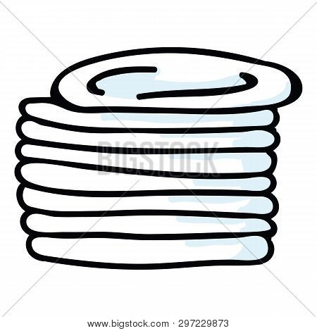 Cute Plate Cartoon Vector & Photo (Free Trial) | Bigstock