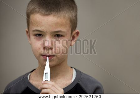 Portrait Sick Sad Boy Image & Photo (Free Trial) | Bigstock