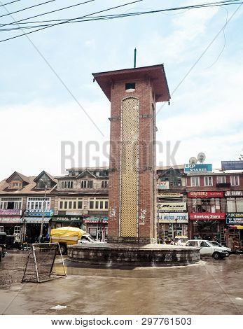 Lal Chowk Clock Tower Image & Photo (Free Trial) | Bigstock