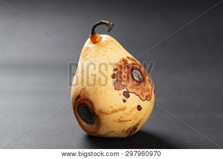Overripe Pear On Dark Image & Photo (Free Trial) | Bigstock