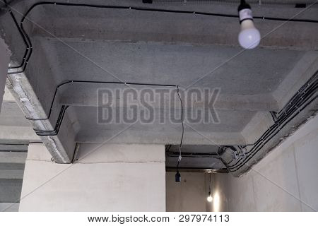 Cable Laying Ceiling. Image & Photo (Free Trial) | Bigstock