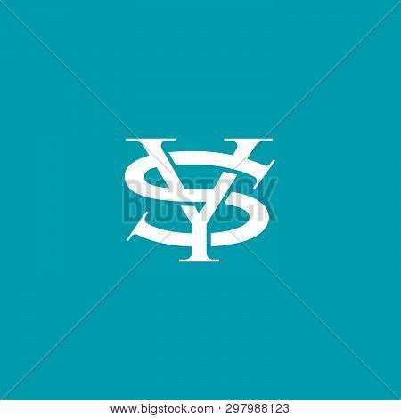 S Y Monogram. S Y Vector & Photo (Free Trial) | Bigstock