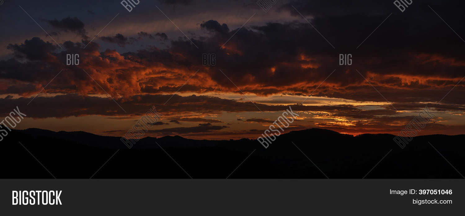 Red Light After Sunset Image & Photo (Free Trial) | Bigstock