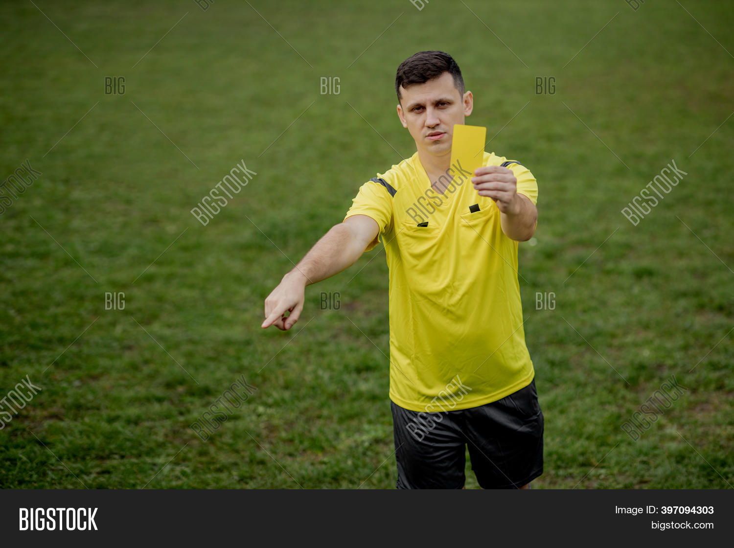 Angry Football Referee Image & Photo (Free Trial) | Bigstock