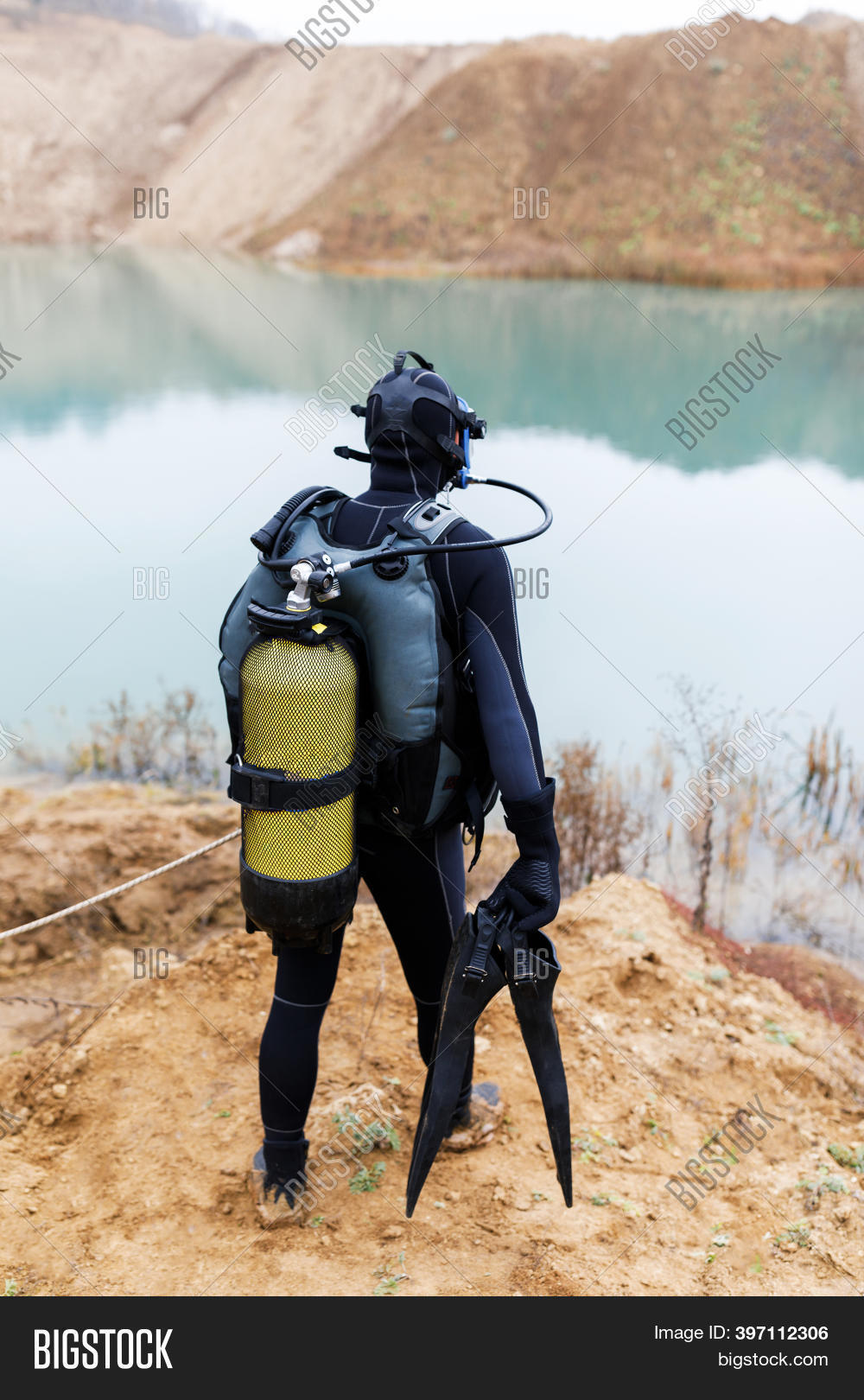 Lifeguard Wetsuit Image & Photo (Free Trial) | Bigstock