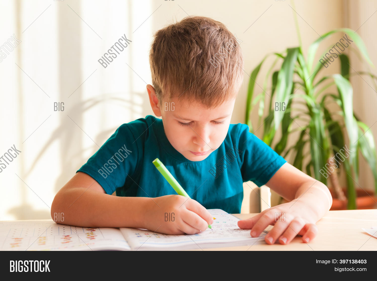7 Years Old Child Boy Image & Photo (Free Trial) | Bigstock