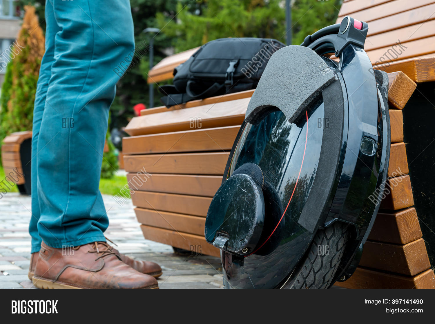 Electric Mono Wheel, Image & Photo (Free Trial) | Bigstock