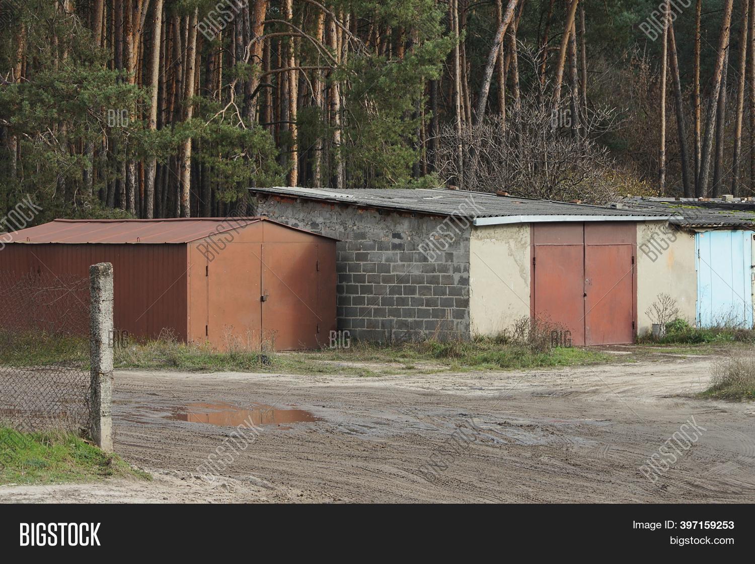 Two Old Garages Made Image & Photo (Free Trial) | Bigstock